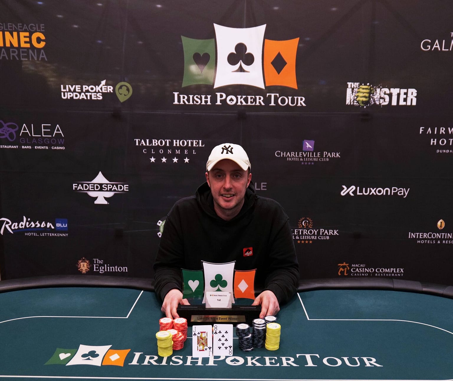 Dan Lewis gets the job done in Limerick - 372 entries - 1 Winner.