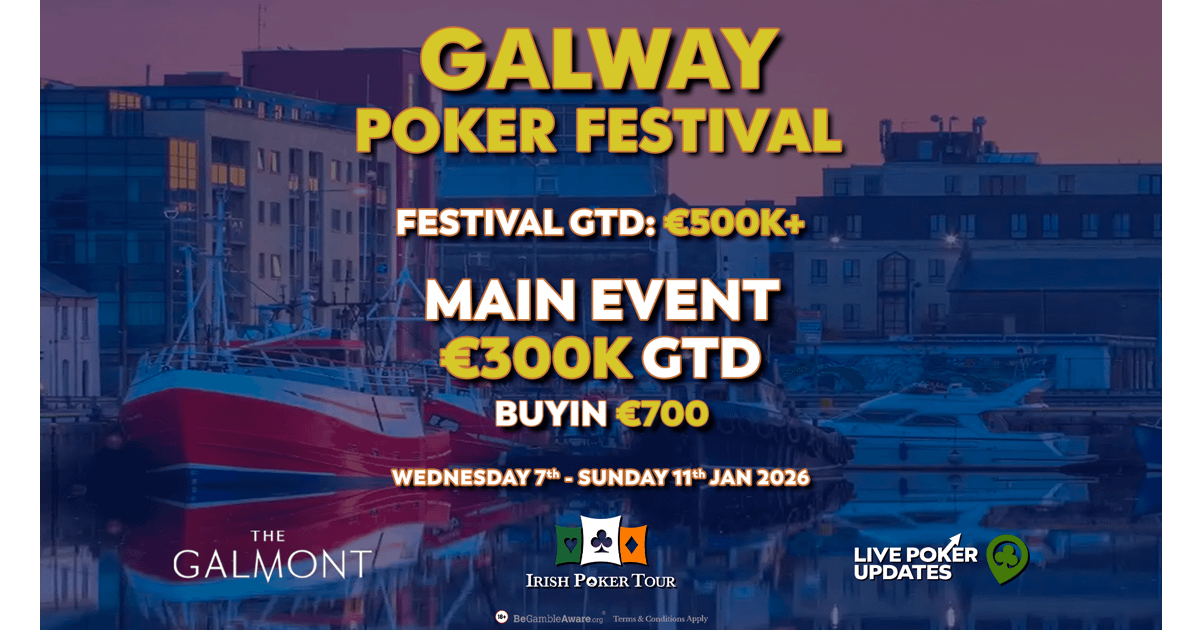 Paul Carr Secures 2025 Irish Poker Tour Rankings Title