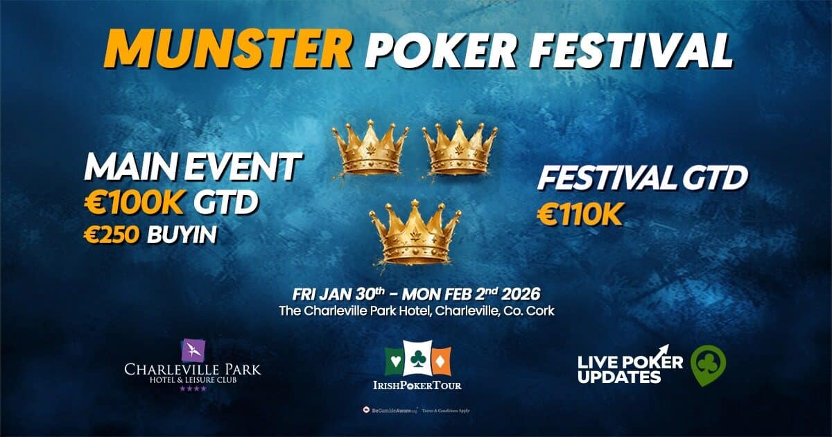 5 go through in opening Flight of Galway Poker Cup €40k GTD - Sorin ...