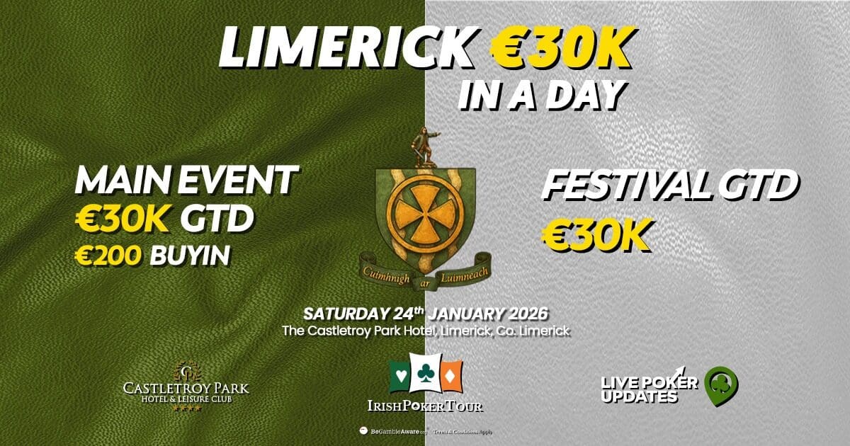 Galway Poker Cup Final down to 4 players with Wiktor Weiner chipleader ...