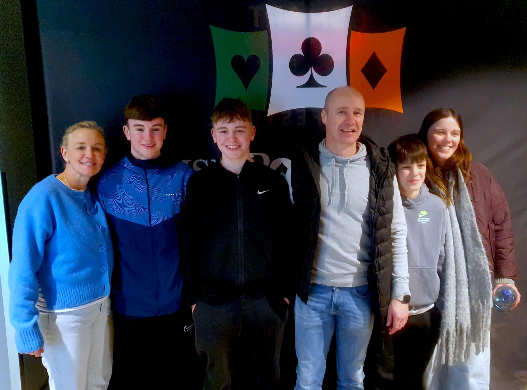 Jude Ainsworth exits the Main Event to a round of applause from the ...