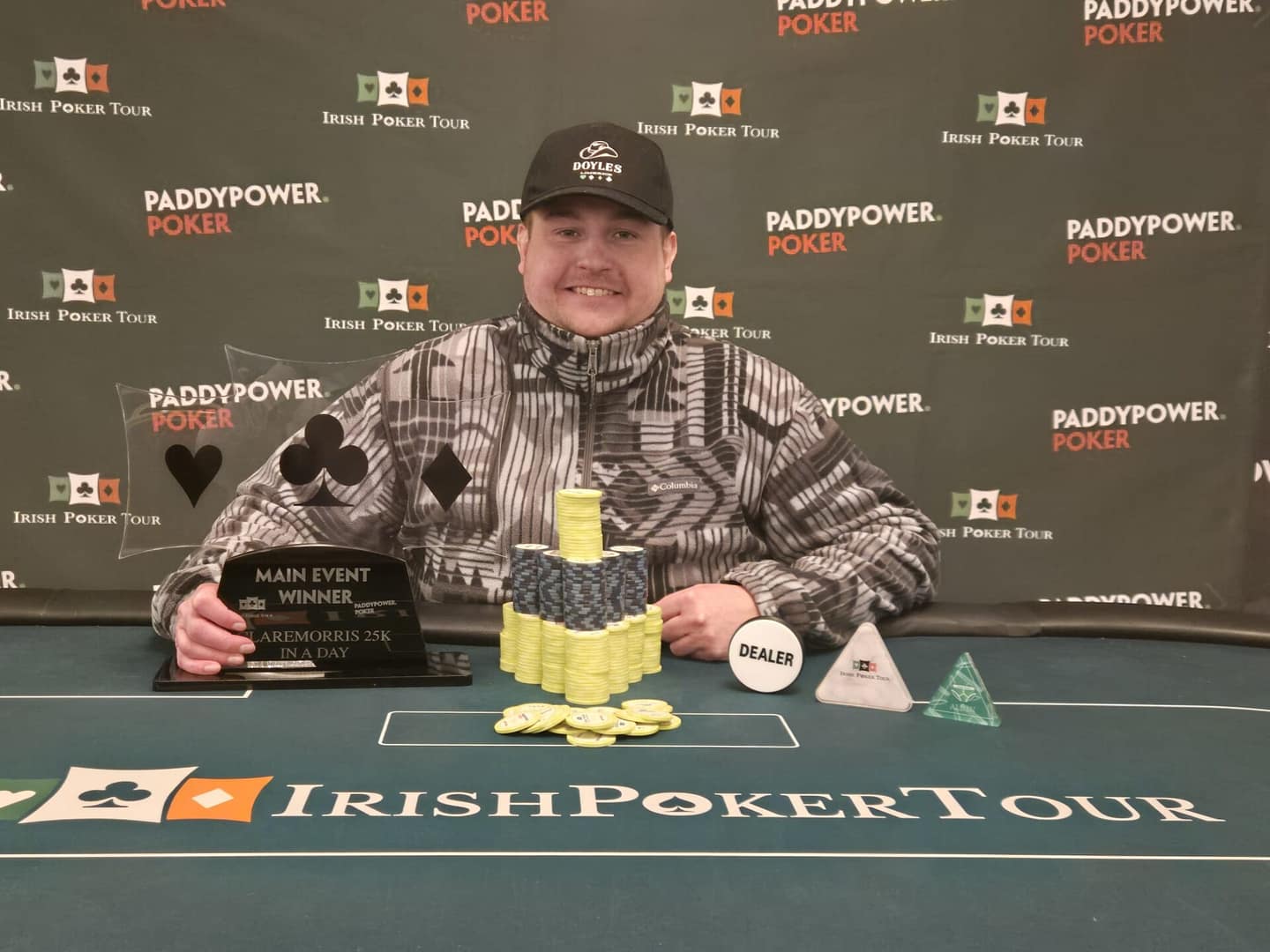 Kyle Slattery is your main event winner