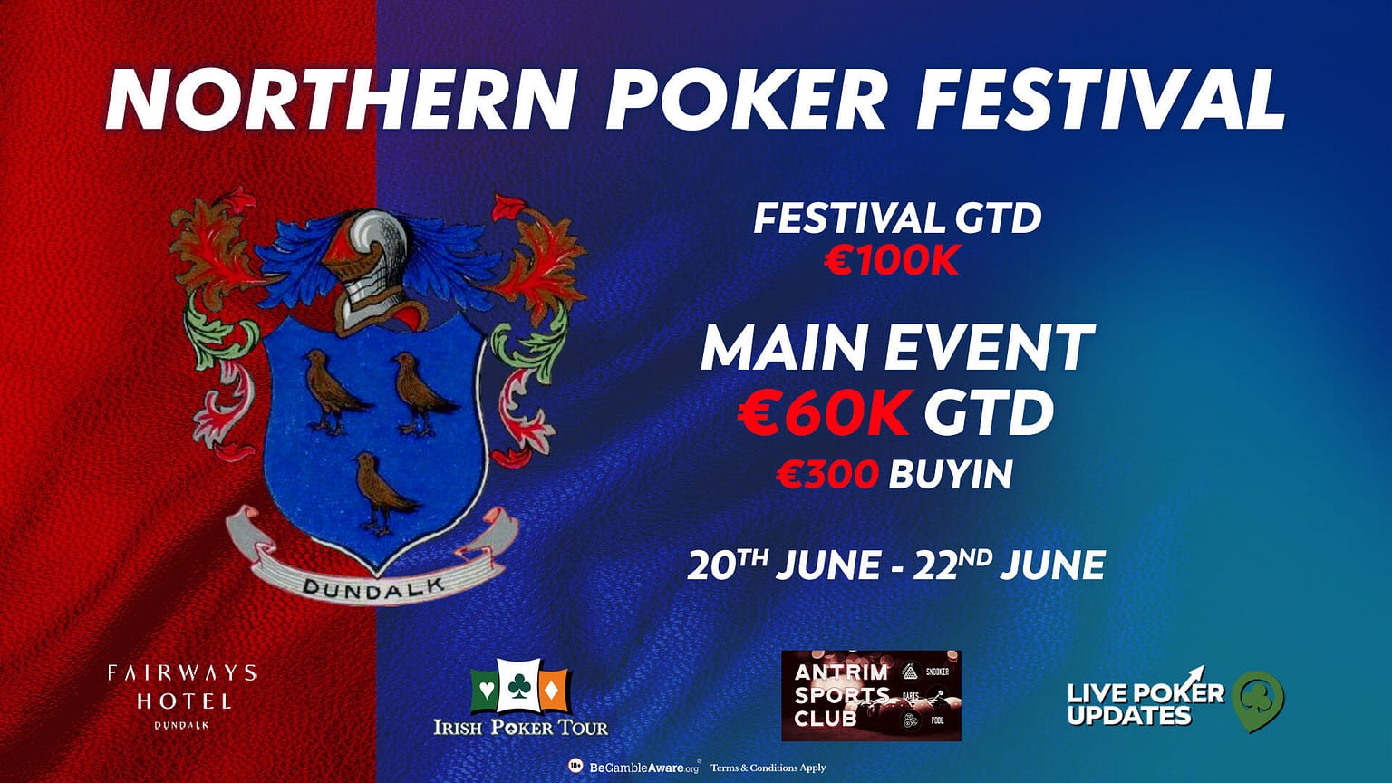 Killian Farrell and Larry Ryan are heads up in the Omaha 7 max