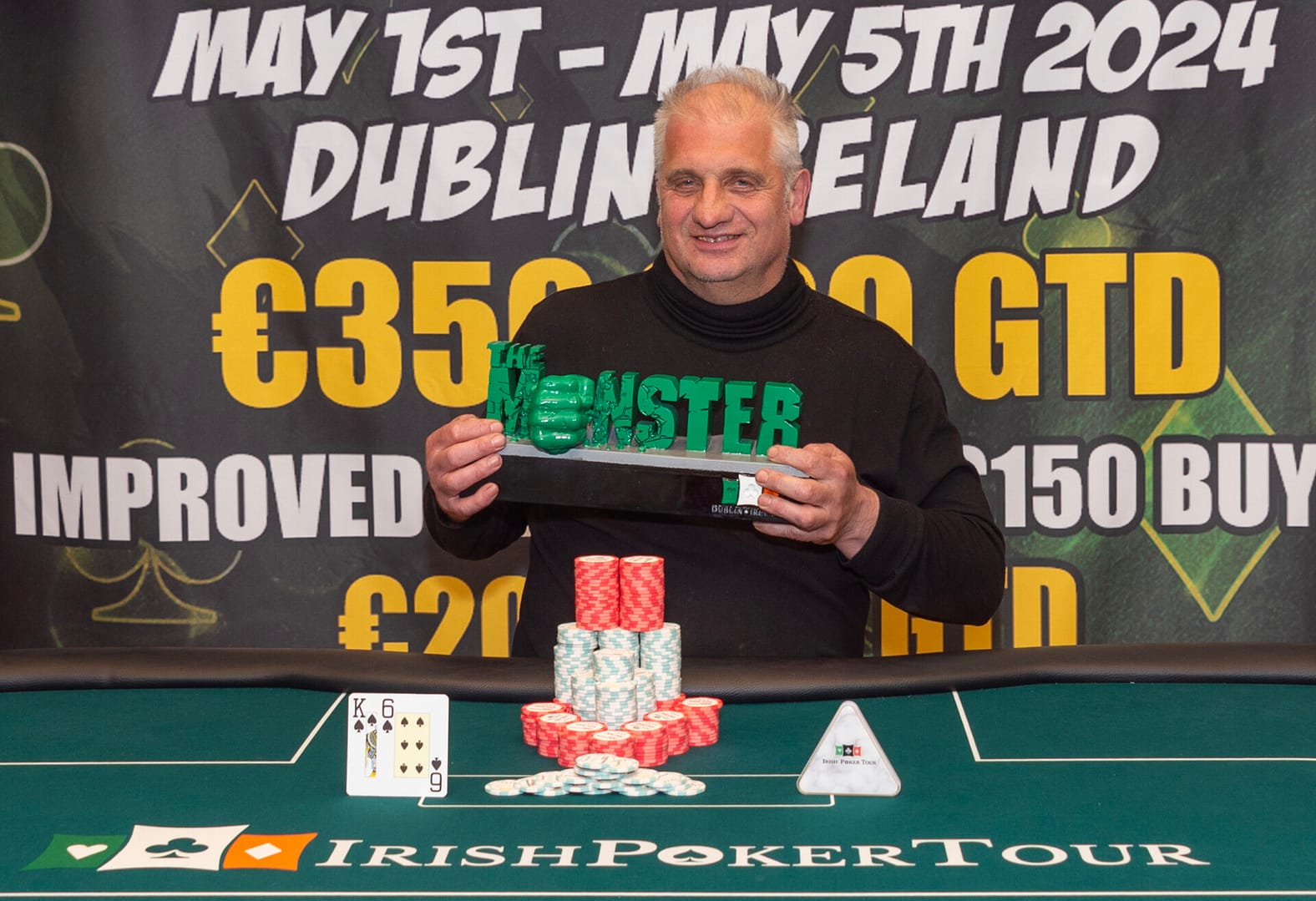 Peter Burnett Wins Monster Main Event! - €25,125